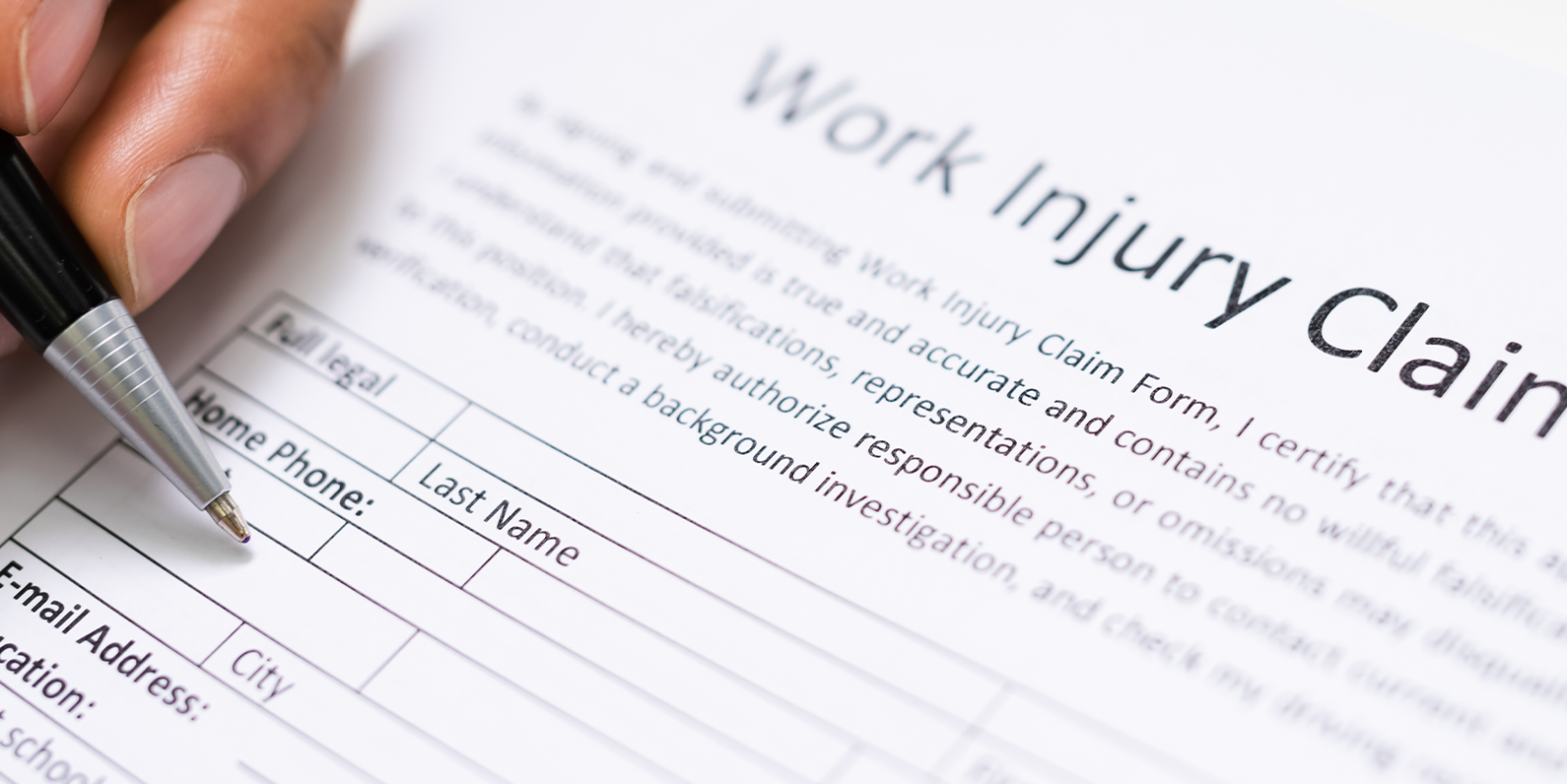 Workers' Comp Claim if I'm Unable to Work for a Short Time